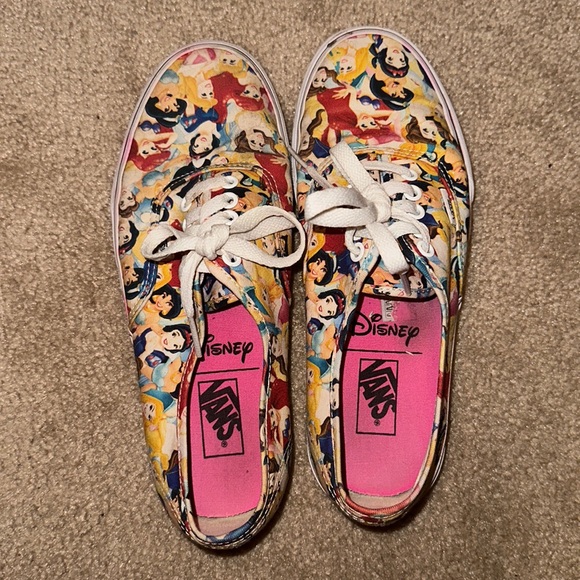 Vans | Shoes | Rare Disney Princess Vans | Poshmark